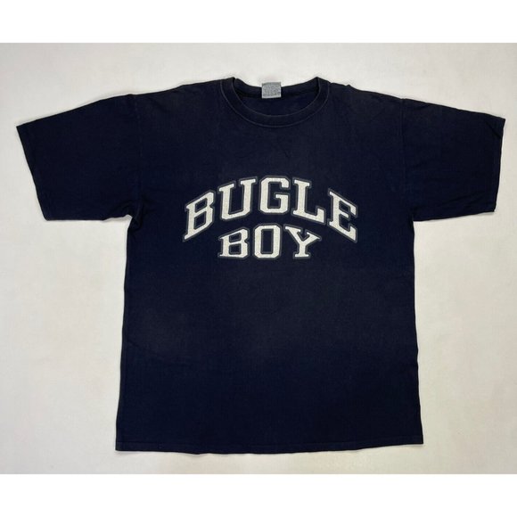 Bugle Boy | Shirts | Vintage Bugle Boy Graphic Tshirt Men Large Black ...